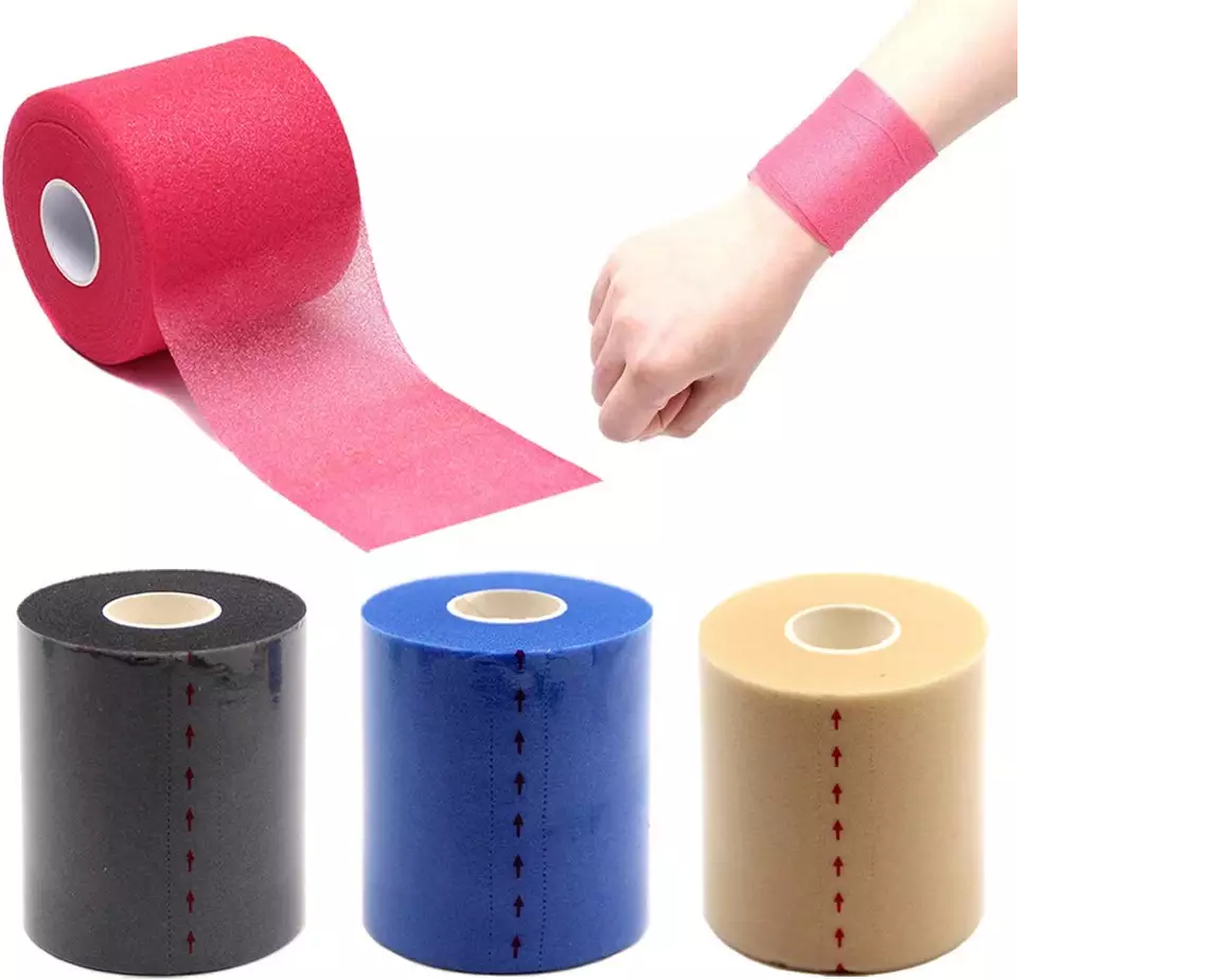 China Factory Price Diffiernt Colors PU Foam Under Wrapping Pre-wrap ...
